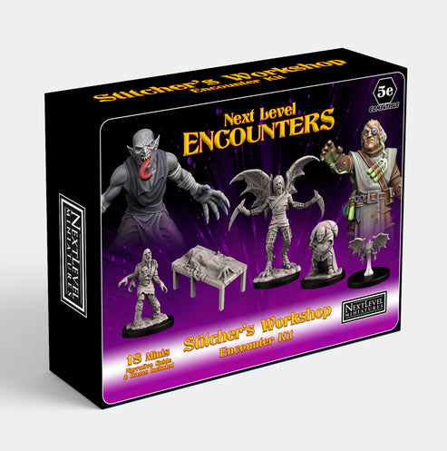 Next Level Encounters - Stitcher's Workshop – Next Level Miniatures